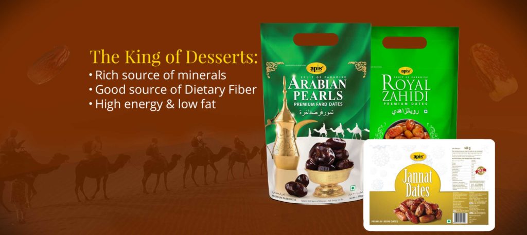 Apis India expands product basket with premium dates - Apis India ...